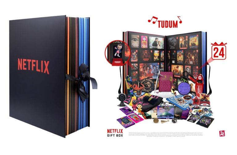 Calendario de Adviento de Netflix - Regalo para Seriéfilos