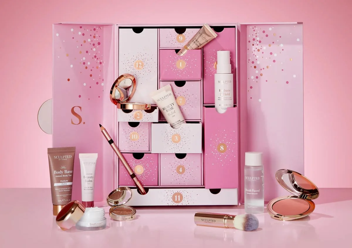 Calendario de Adviento Sculpted by Aimee 2023 Maquillaje