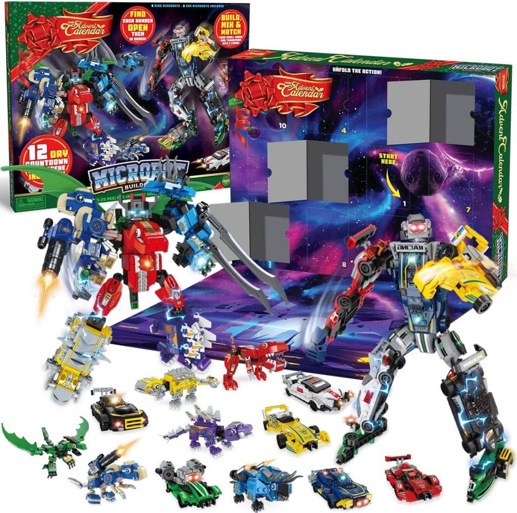 Calendarios de Adviento de Transformers - Robots Convertibles