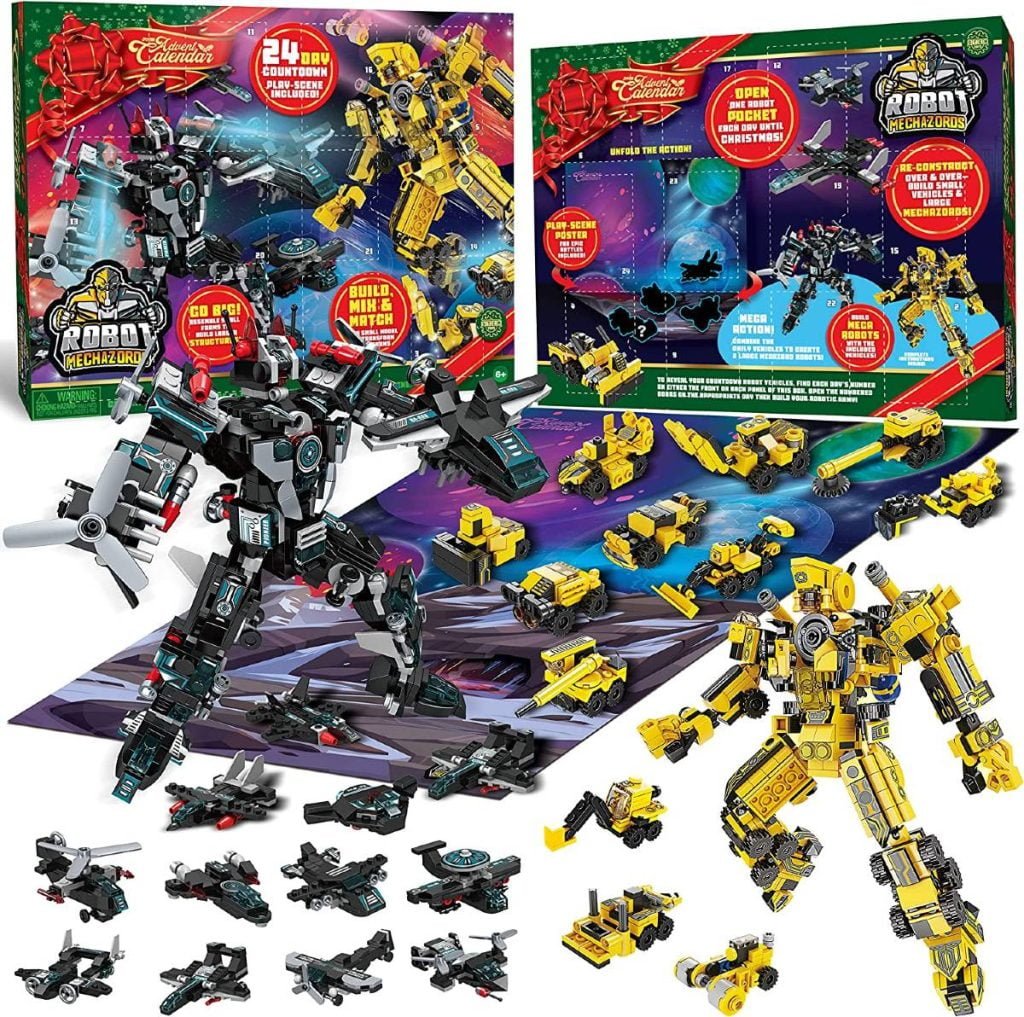 Calendarios de Adviento de Transformers - Robots Convertibles